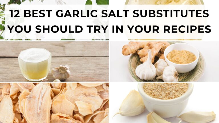 12 Best garlic salt substitutes you can try - FOODANDKITCHENAPPLIANCES