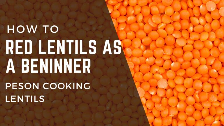 How to Cook Red Lentils: A Simple Guide for Beginners ...