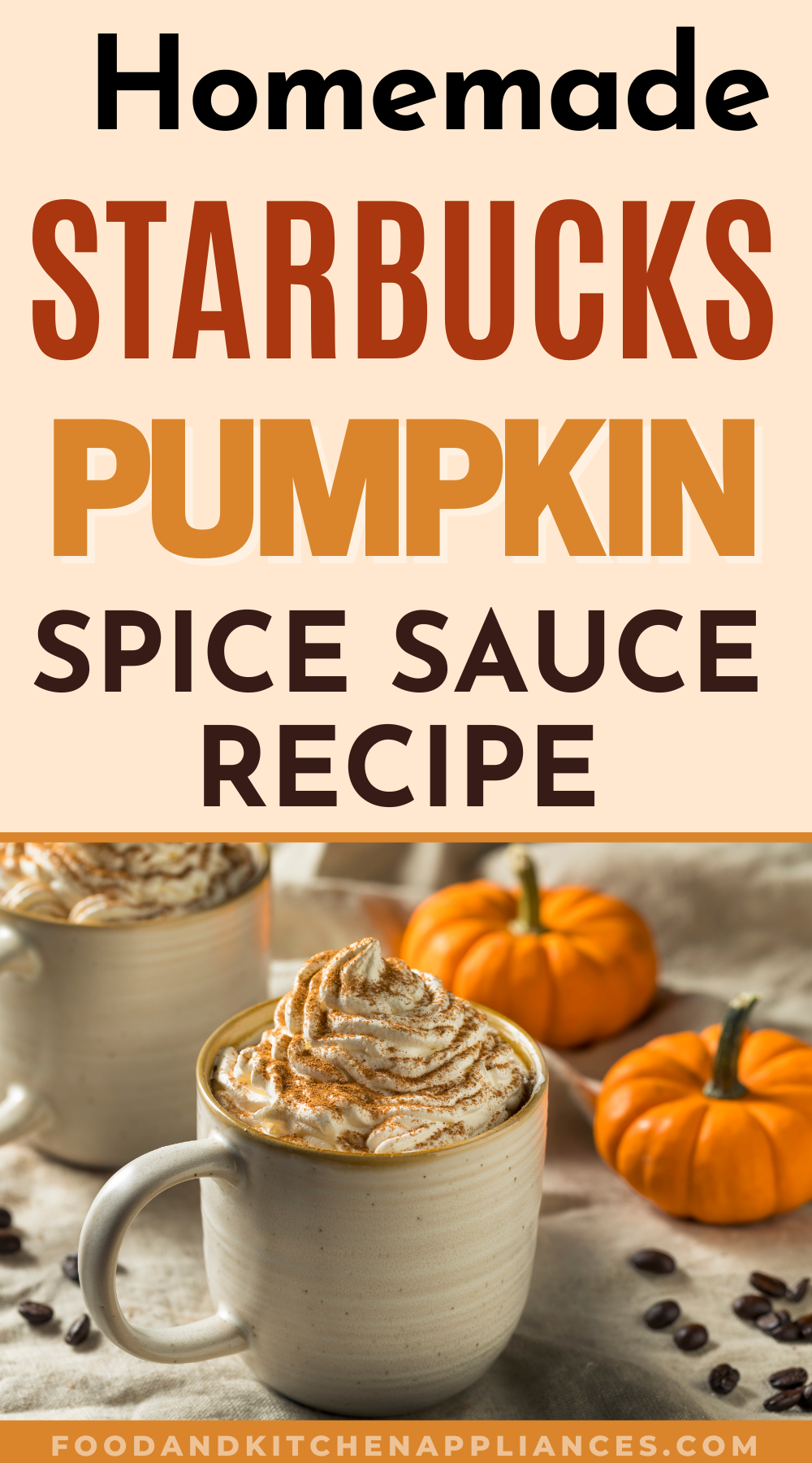 Starbucks Pumpkin Spice Sauce for Coffee - FOODANDKITCHENAPPLIANCES