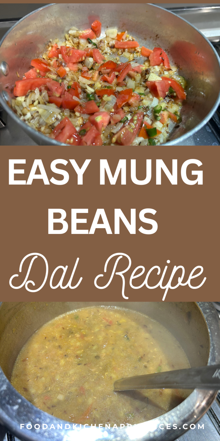 Mung Dal Recipe with Mung Beans - FOODANDKITCHENAPPLIANCES